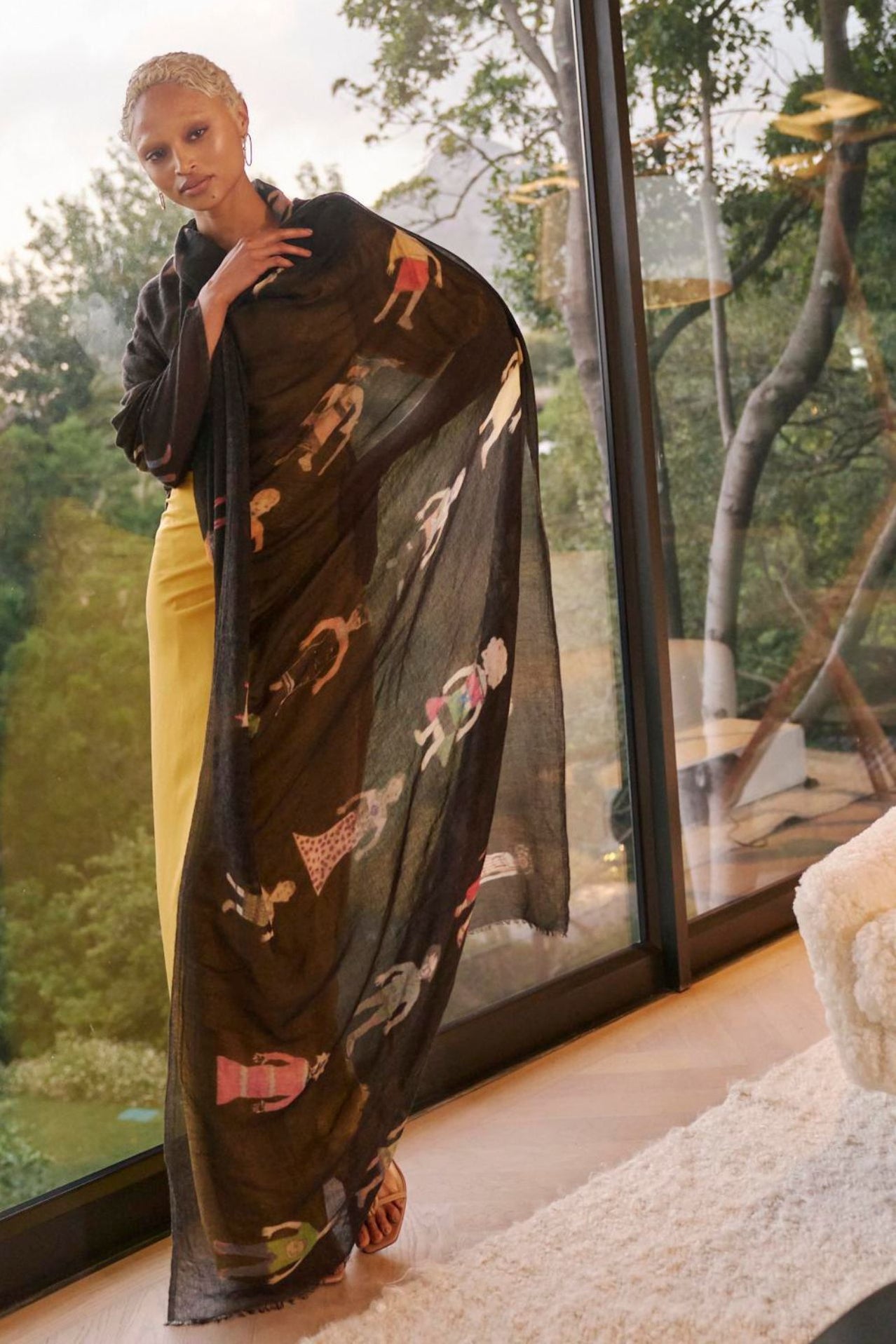 Wool Silk Cashmere | Lalela Scarf NPC